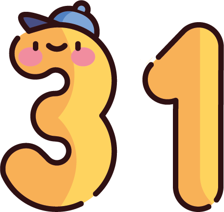 Los números del 0 al 31 - Vocabulario - EspaMilka